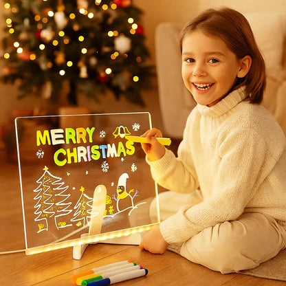 LAST WEEK SPECIAL PRICE: ￡9.99!!⏳🎨Luminous Led Drawing Board For Chil ...